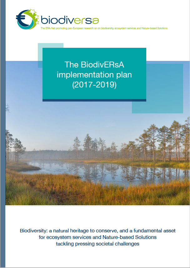 Belgian Biodiversity Platform : BiodivERsA Implementation Plan